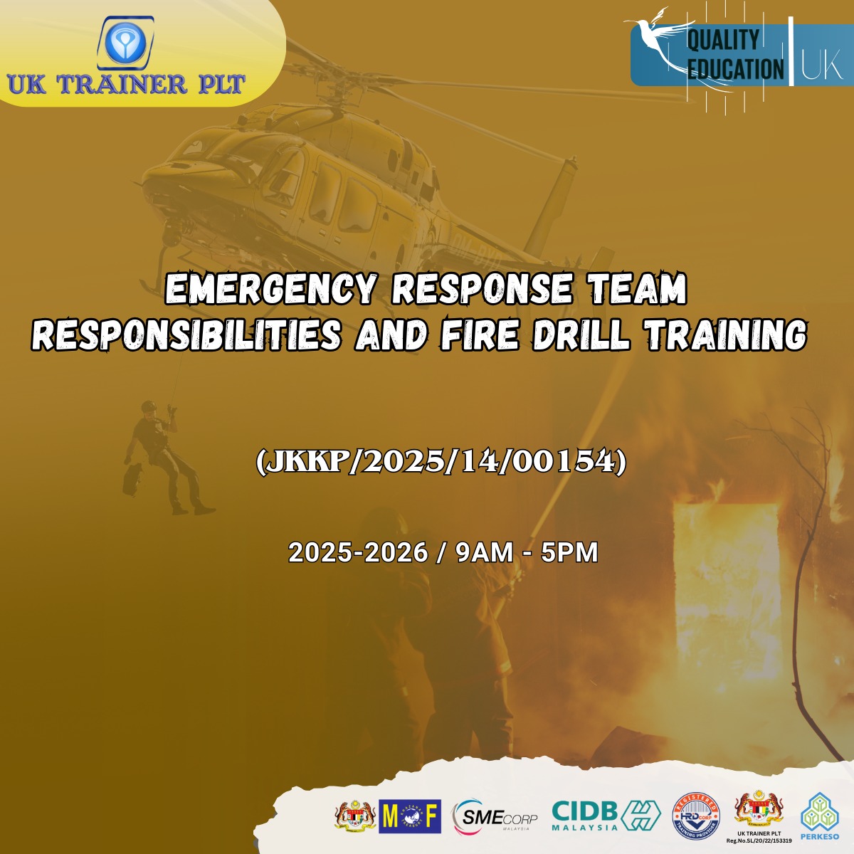 Emergency Response Team Responsibilities and Fire Drill Training