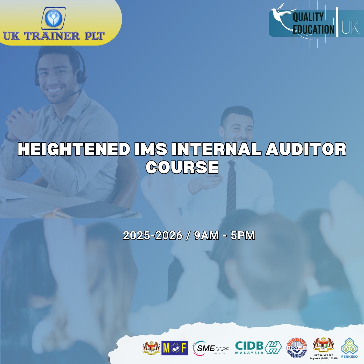 Heightened IMS Internal Auditor (3days) 2025