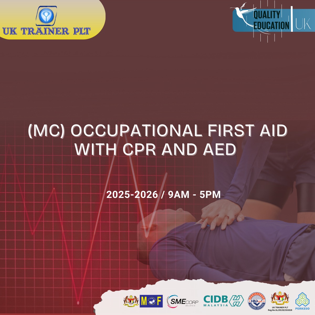 Occupational First Aid with CPR and AED 2025